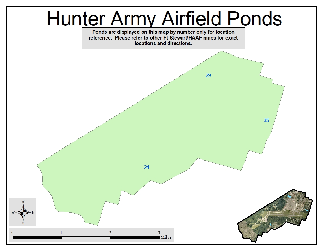 Pond Maps - Fort Stewart-Hunter Army Airfield - iSportsman